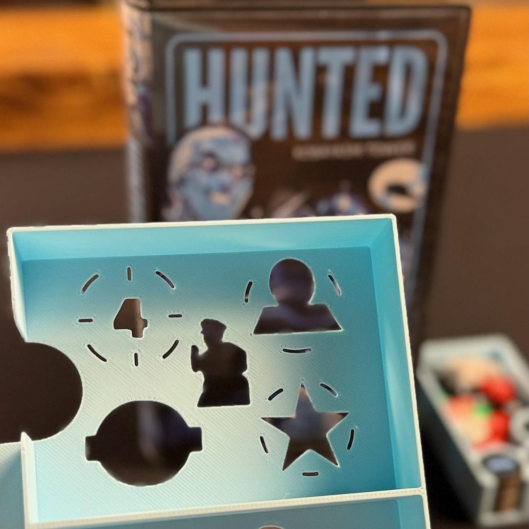 Insert and Organizer for Hunted: Kobyashi Tower | 3D Printable | STL ...