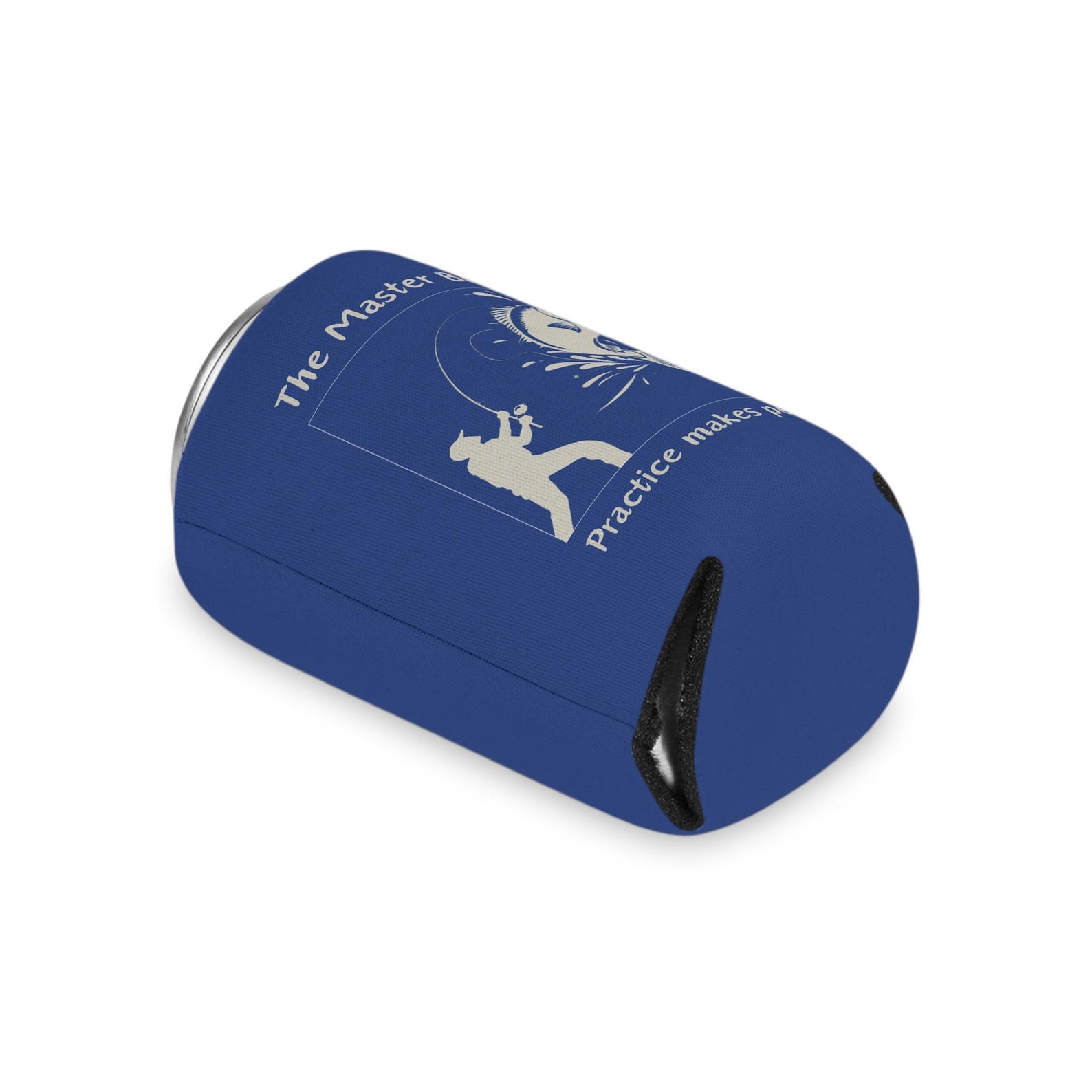 Blue Fishing Can Cooler, Fisherman Gift, Fishing Lover Beverage Sleeve ...