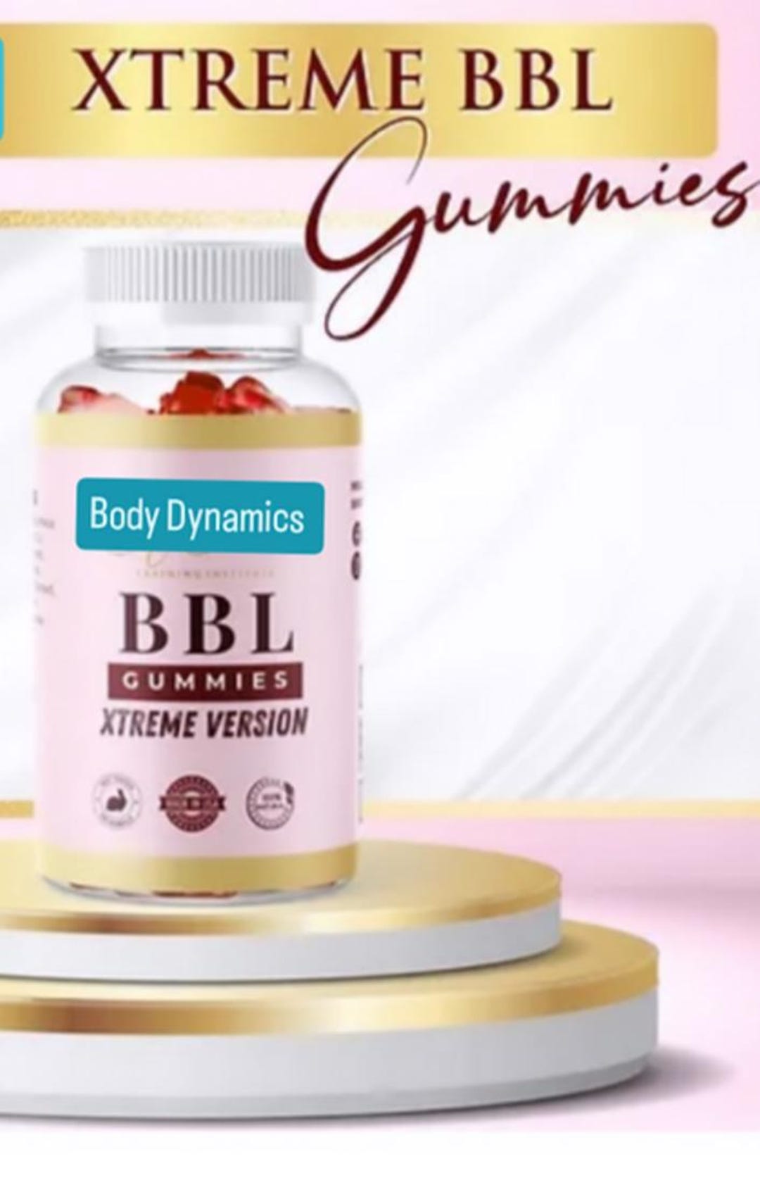 Xtreme BBL Gummies. Enhancement BBL Butt Gummies - Etsy