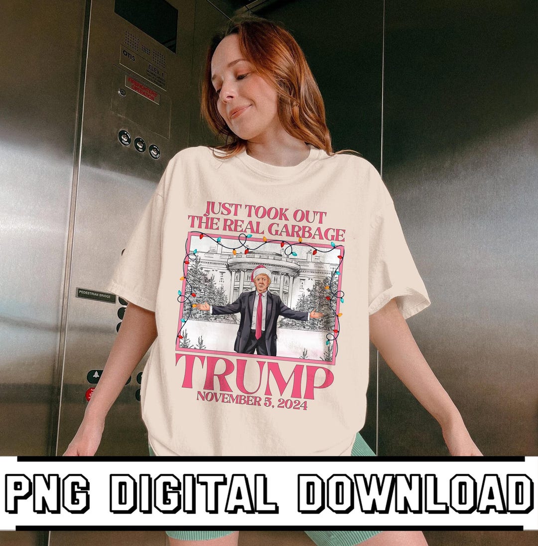 Digital MAGA Garbage for Trump, Trump Garbage Man in Trash Truck, Take ...