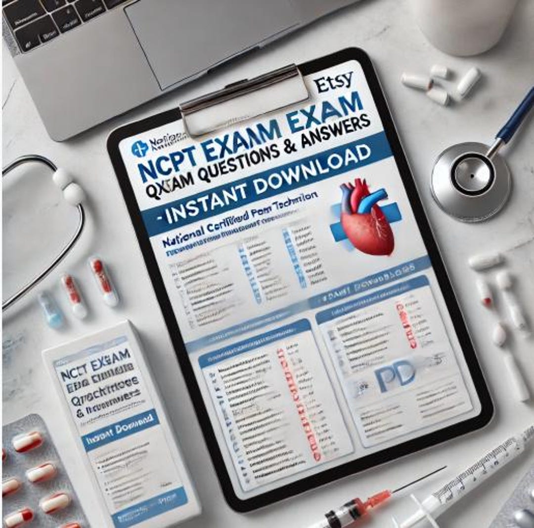 New 2025 Phlebotomy PDF Instant Download | NHA | NCPT Practice ...