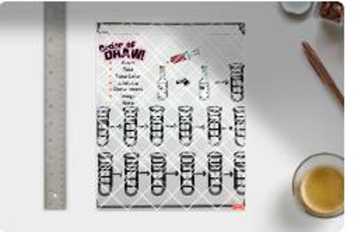 Order of Draw Printable Worksheet, Digital Phlebotomy Worksheet, CLSI ...