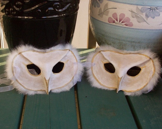Barn Owl Mask - Etsy