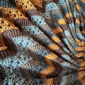 6-day Man Blanket Crochet Pattern by Betty Mcknit - Etsy