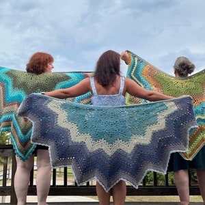 6-day Star, Superstar, and Supernova Shawl Crochet Pattern Bundle by ...