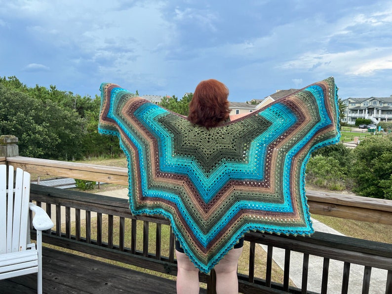 6-day Star Superstar and Supernova Shawl Crochet Pattern - Etsy