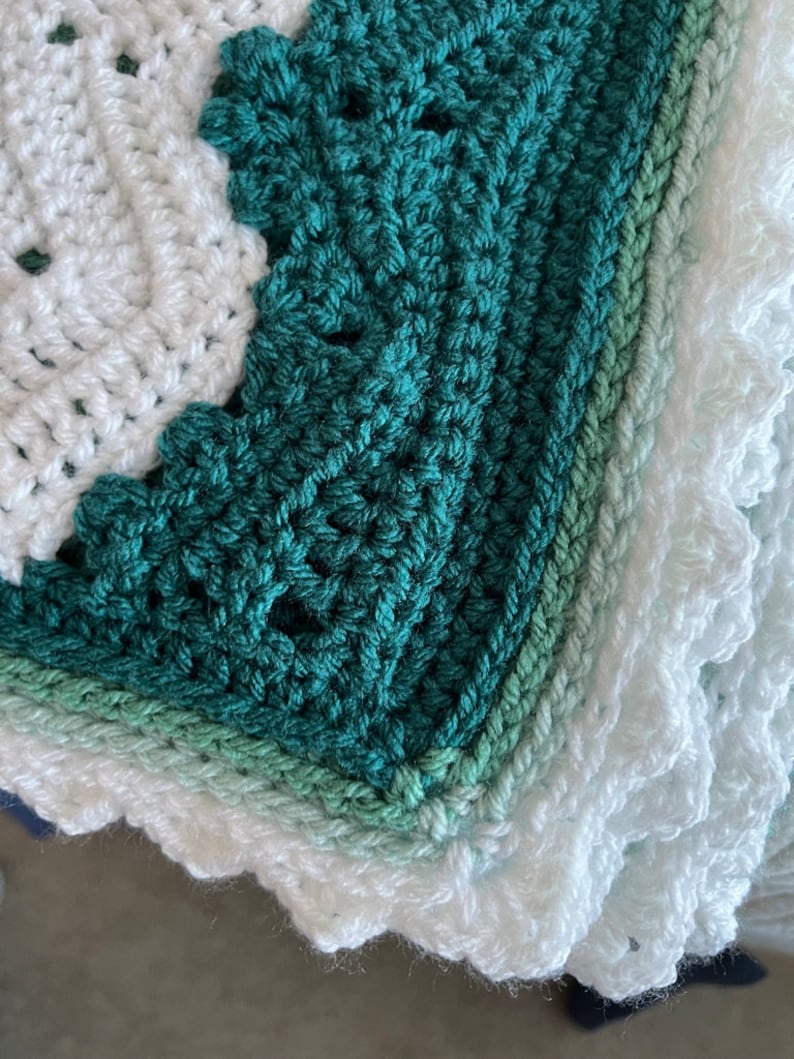 6-day Viral Blanket Crochet Pattern With Graph by Betty - Etsy