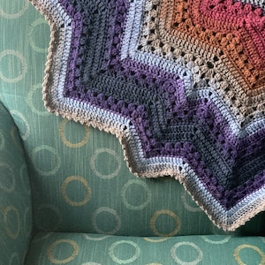 6-day Supernova Blanket - Crochet Pattern by Betty Mcknit - Etsy