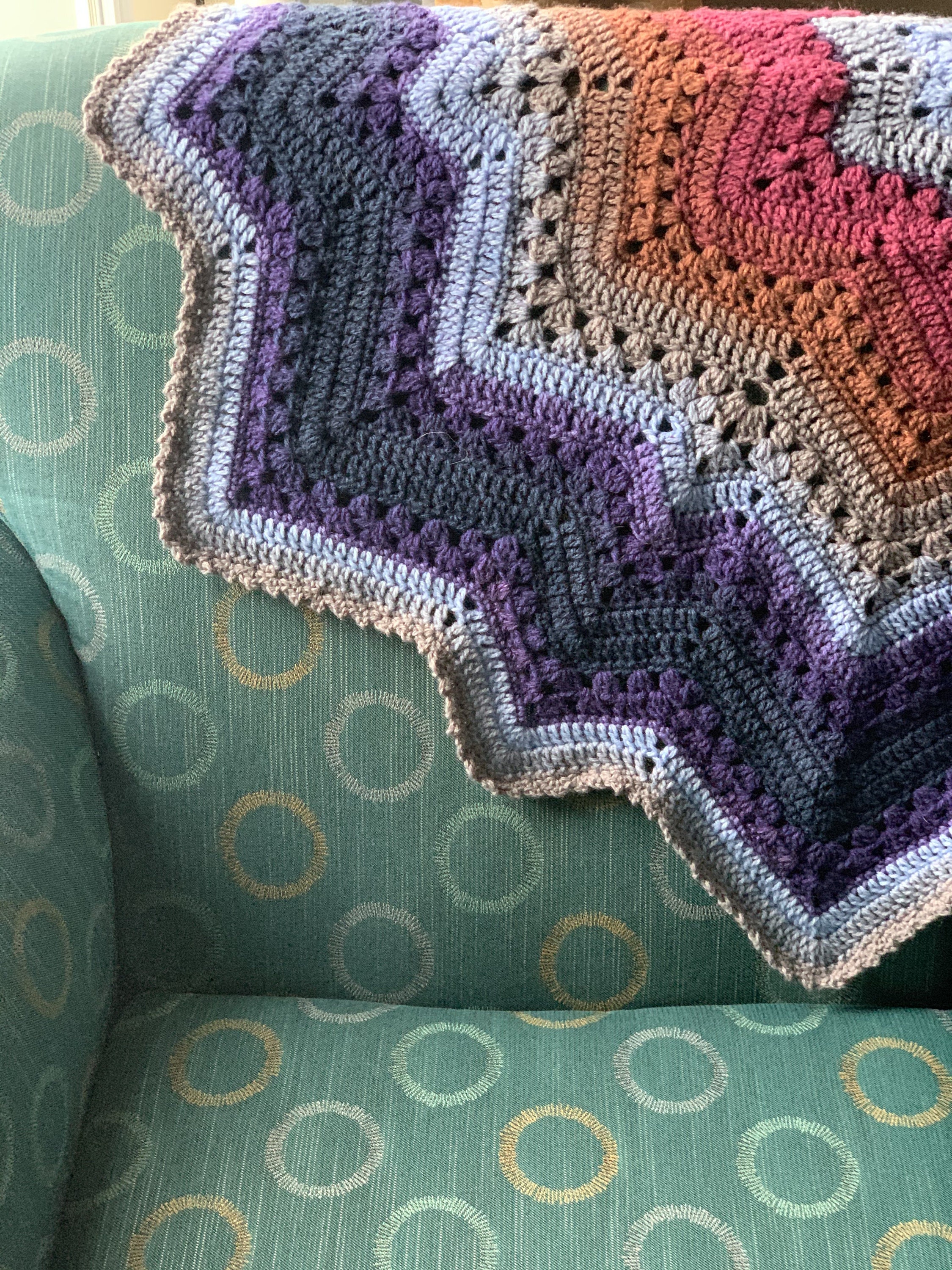 6-day Supernova Blanket Crochet Pattern by Betty Mcknit - Etsy