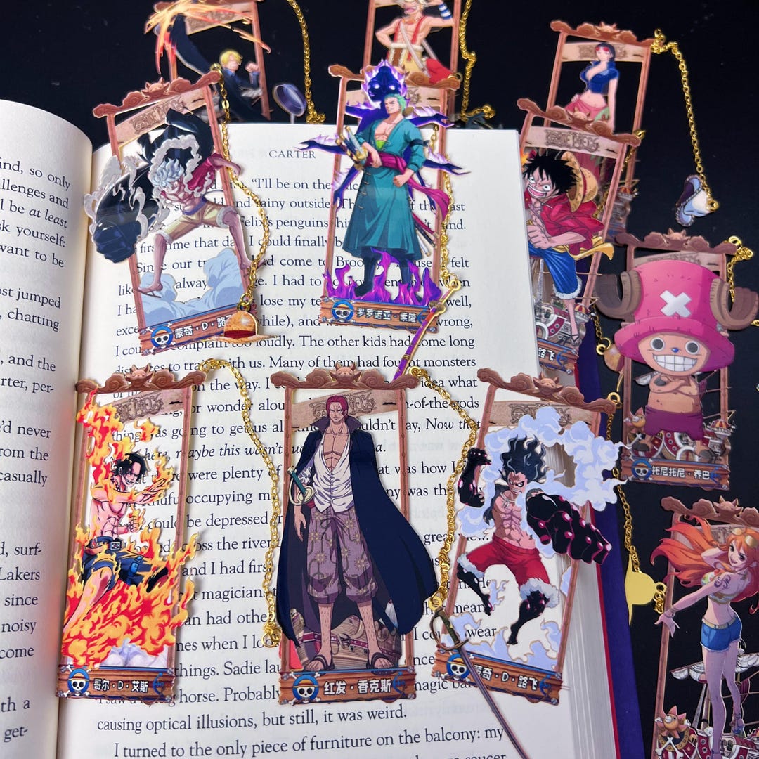 Anime Metal Bookmarks, Pirate Anime Bookmarks, Anime Gift, Anime ...