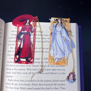 Heavens Official Blessing Metal Bookmarks, Tgcf Bookmarks, Heavens ...