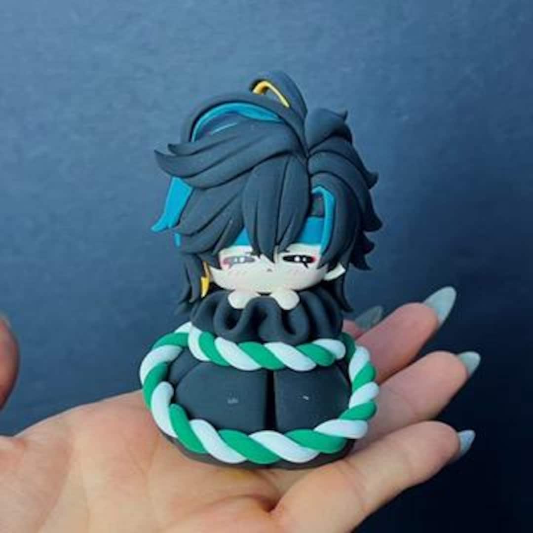 Genshin Impact Kinich Clay Figurine, Handmade Kinich Clay Doll, Gift ...