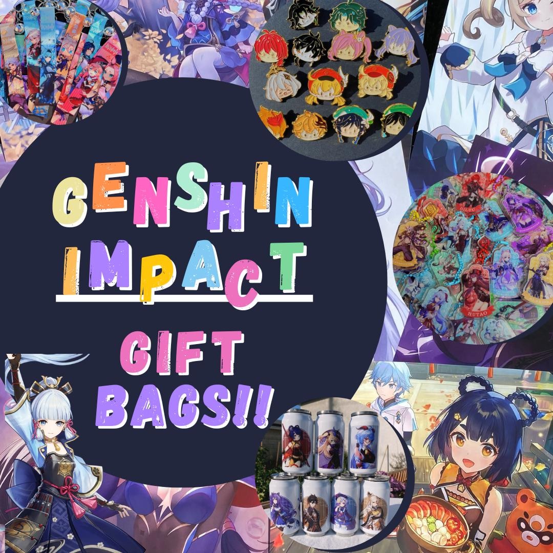 Genshin Impact Surprise Box, Genshin Impact Secret Bag, Genshin Impact ...