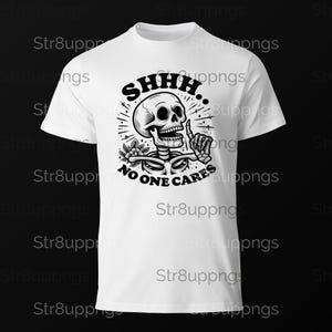 Whimsical Skeleton Clipart With Shushing Gesture and SHHH.. NO ONE ...