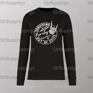 Surviving Purely Out of Spite - Edgy Rock Music Skeleton Hand Clipart ...