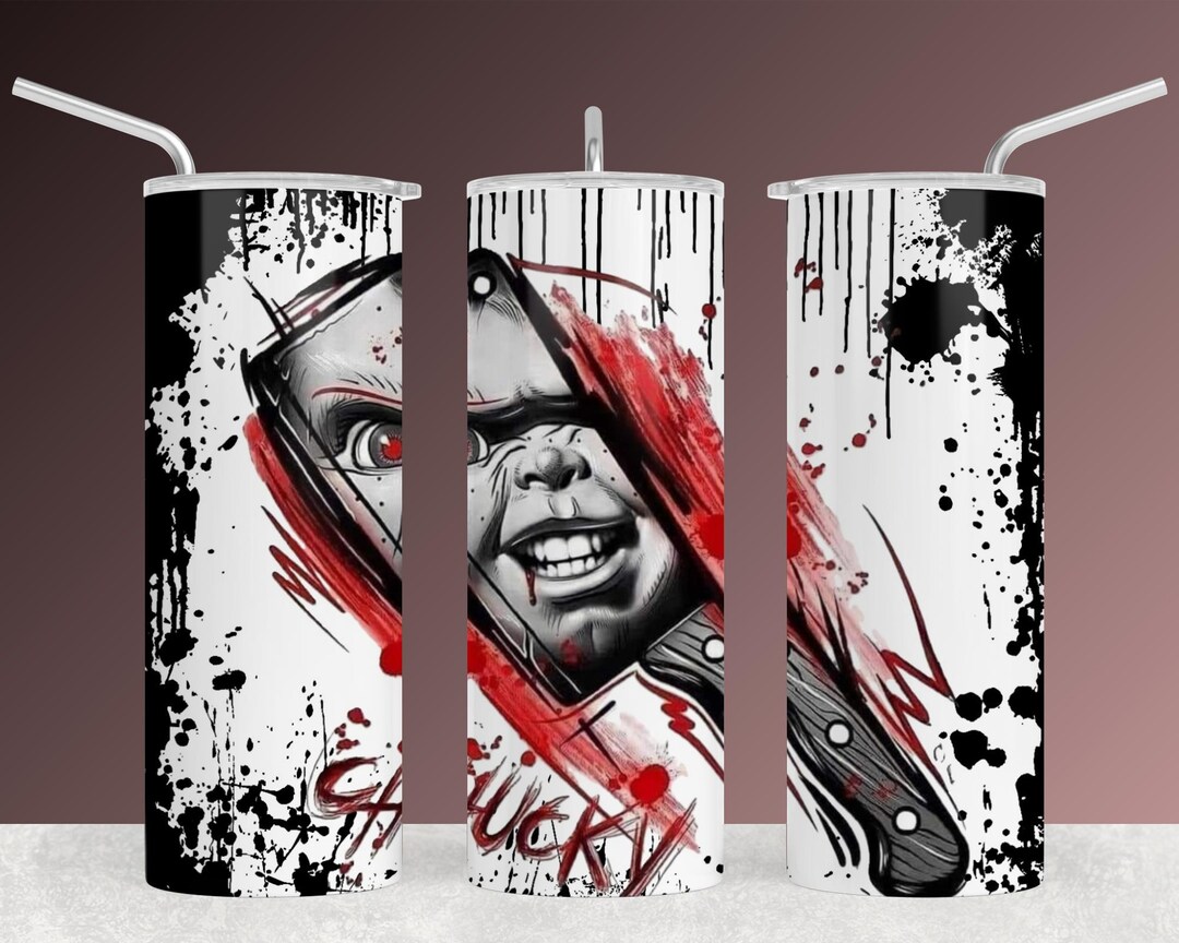 Chilling Doll Knife Clipart - Sinister Doll Face Design for Instant ...