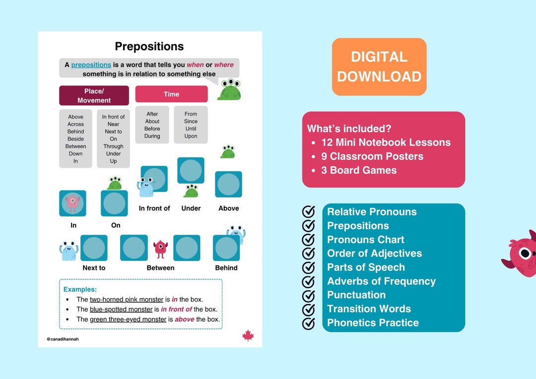 English/ TEFL/ ESL Classroom Tools (posters/ Mini Lessons/ Board Games ...