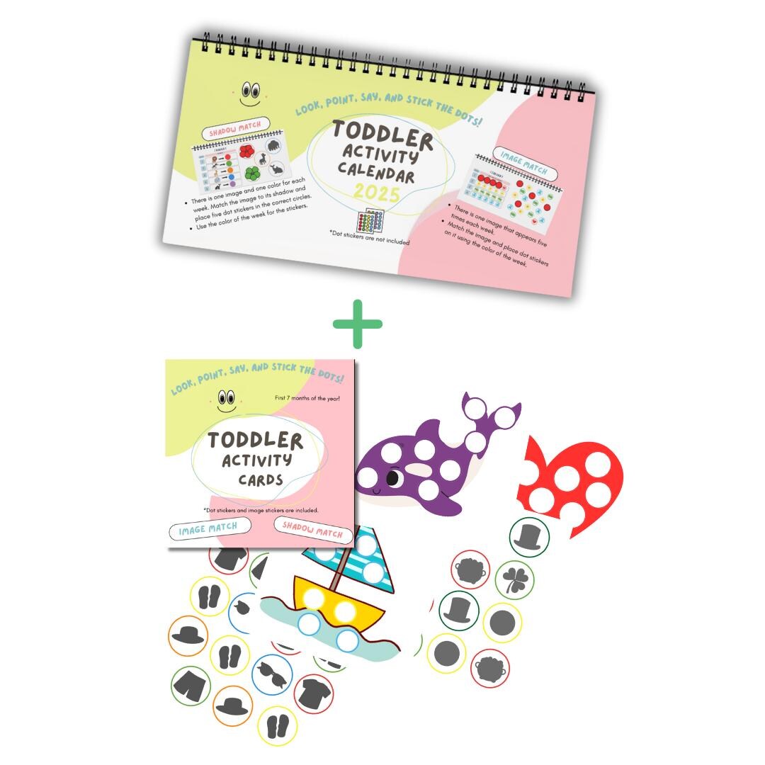 Toddler Activity Calendar + Toddler Activity Cards - Etsy