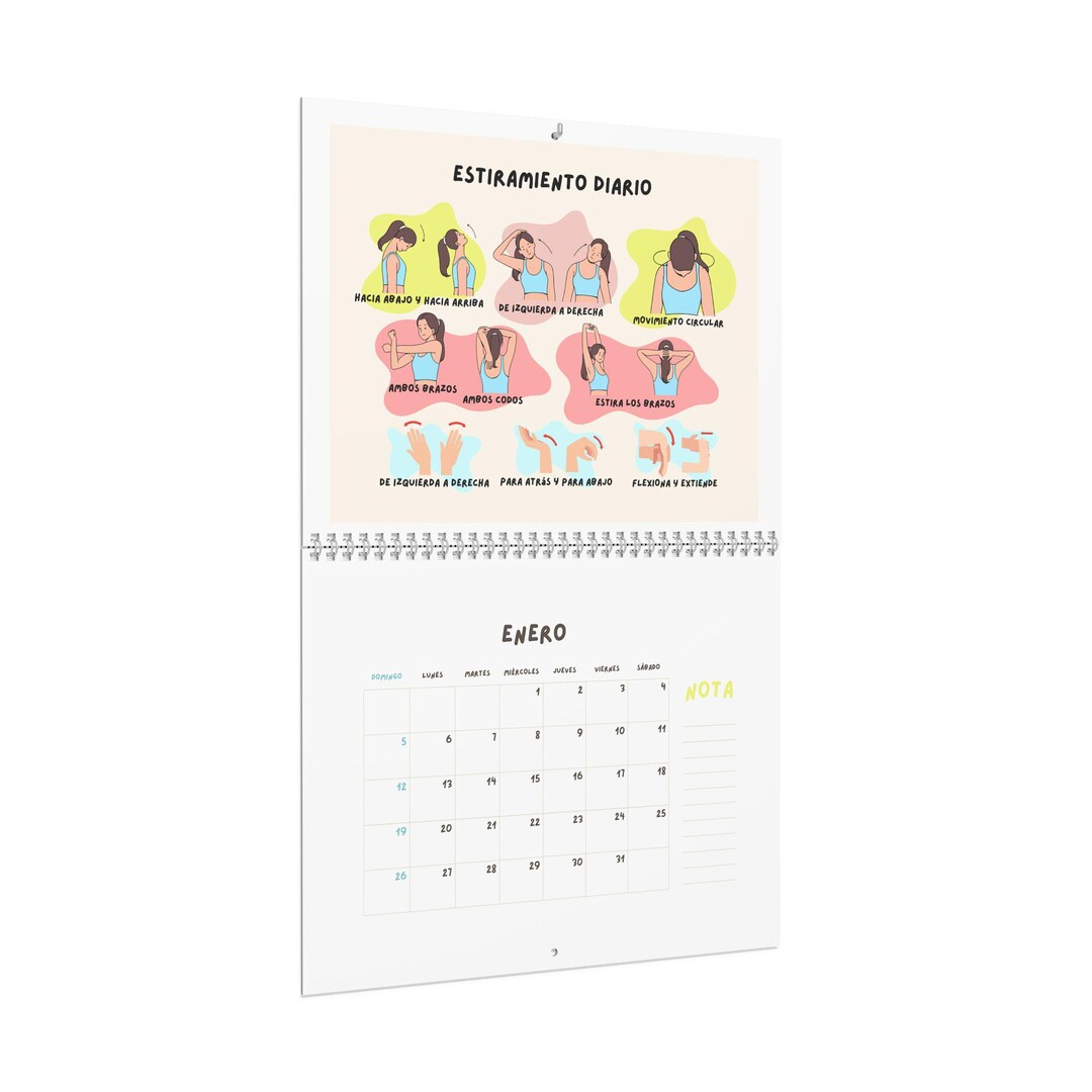 Spanish Wall Calendar 2025, Perfect Gift for Her, Caregivers, or Stress ...