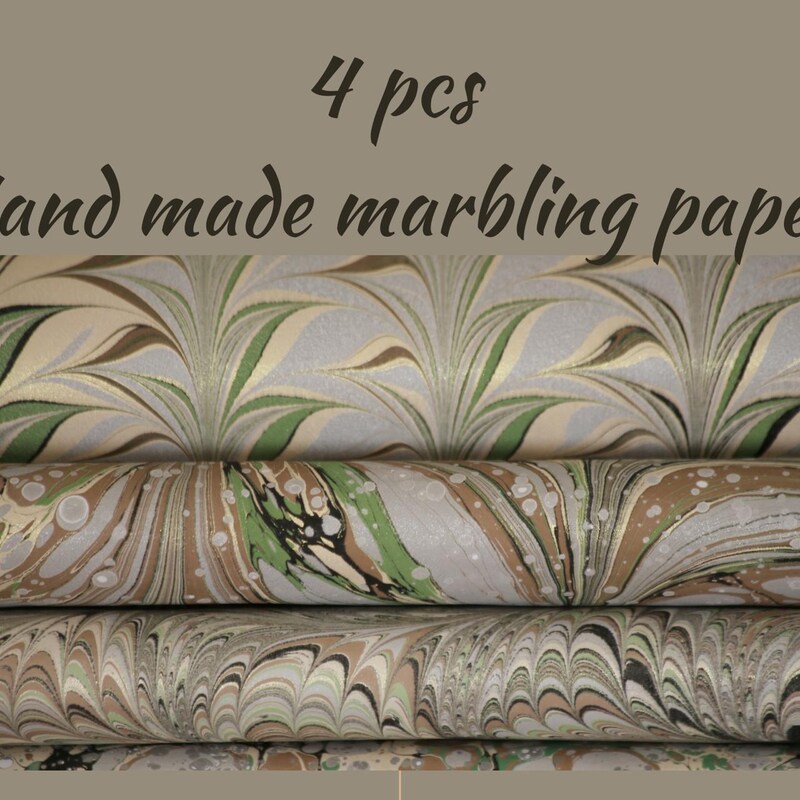 Marbled Paper - Etsy
