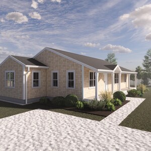 Cape Cod-style Home Architectural Construction Drawing Set | 4 Beds, 2 ...