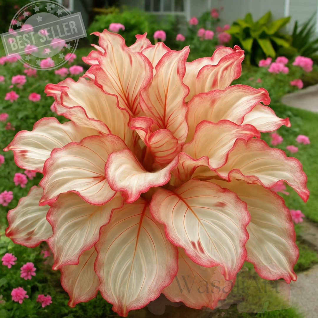 Red Ash Calathea Seeds | Rare Tropical Foliage Houseplant (25+ Seeds ...