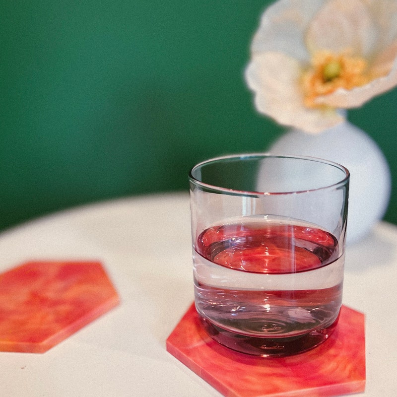 Plastic Coaster - Etsy