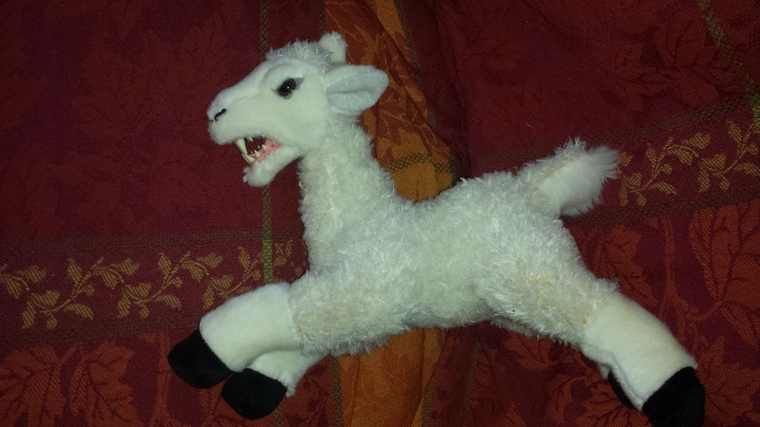 Lamia the Lethal Llama! 10' Long White With Grey Ears High Quality ...