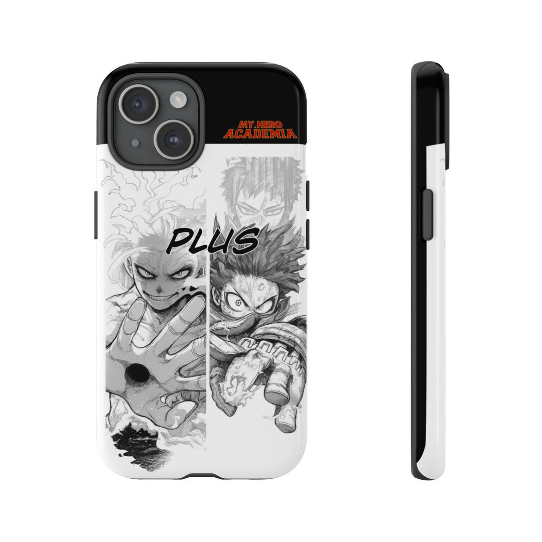 My Hero Academia Plus Phone Case | Deku Vs. Toga Anime Protective Case ...