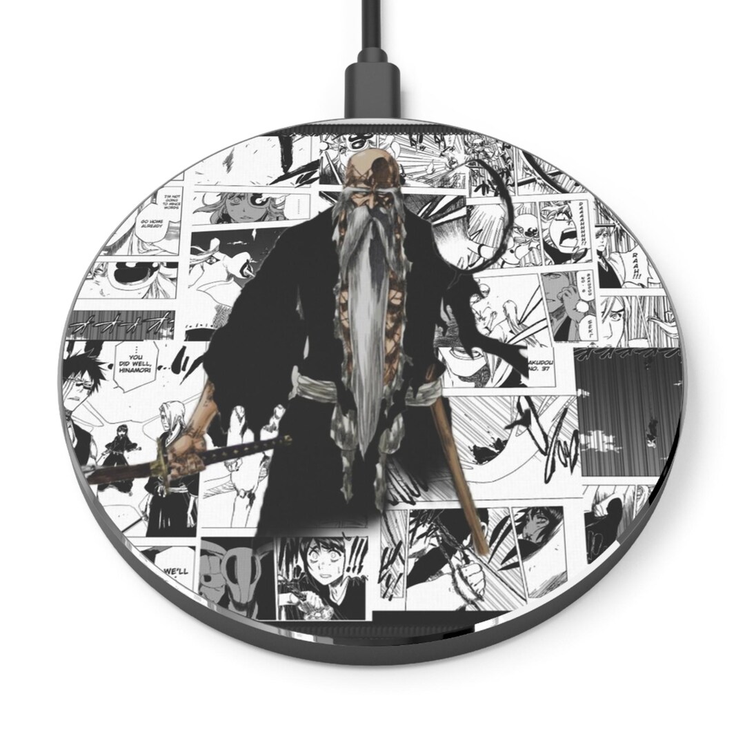 Samurai Manga Panel Wireless Charger | Anime Comic Art Phone Dock - Etsy