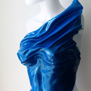 Blue Acrylic Corset, Photoshoot Outfit, Cuirass Multicolored Corset Top ...