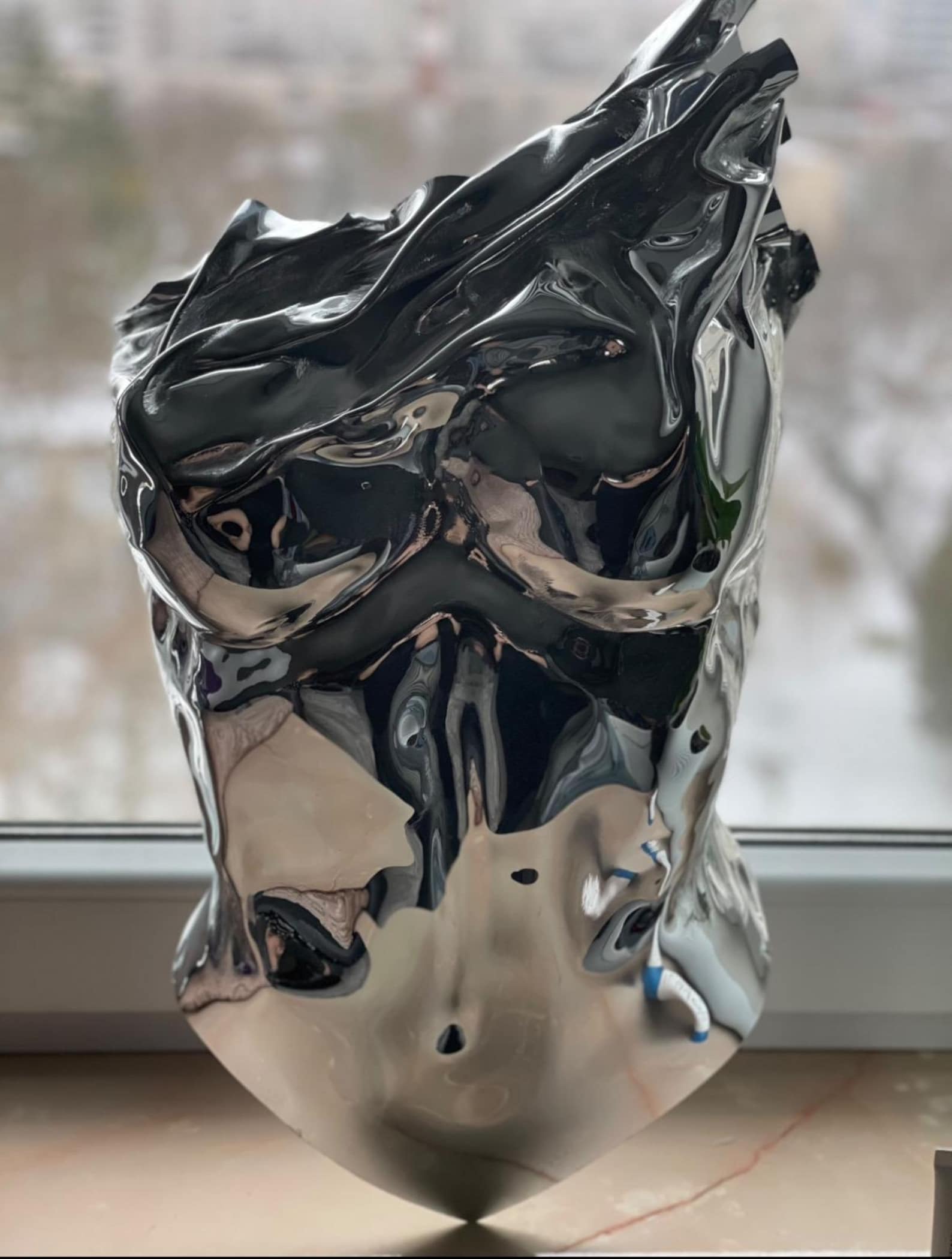 Silver Metal Custom Corset Bustier Top, Breastplate Armor Costumes ...