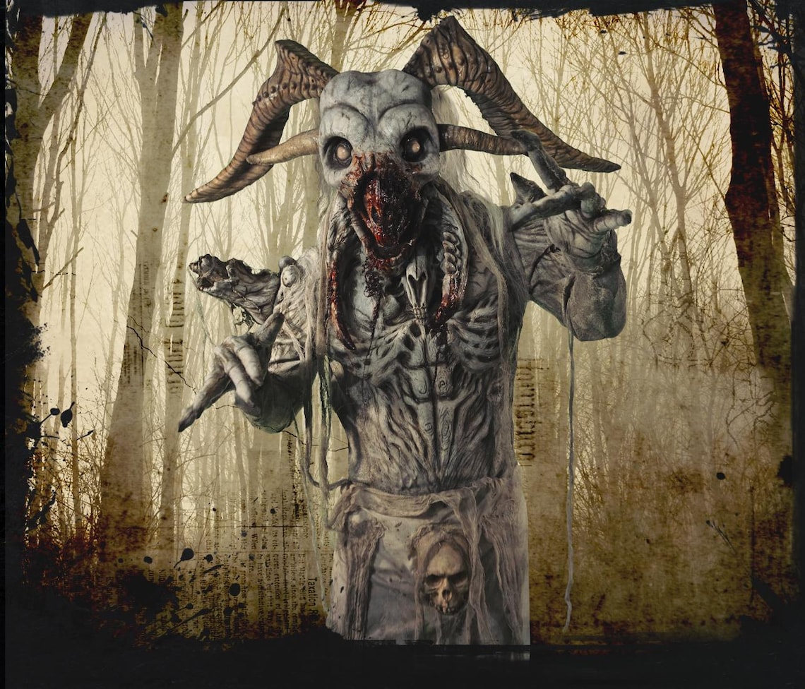 Wendigo Goat Creature Costume - Etsy