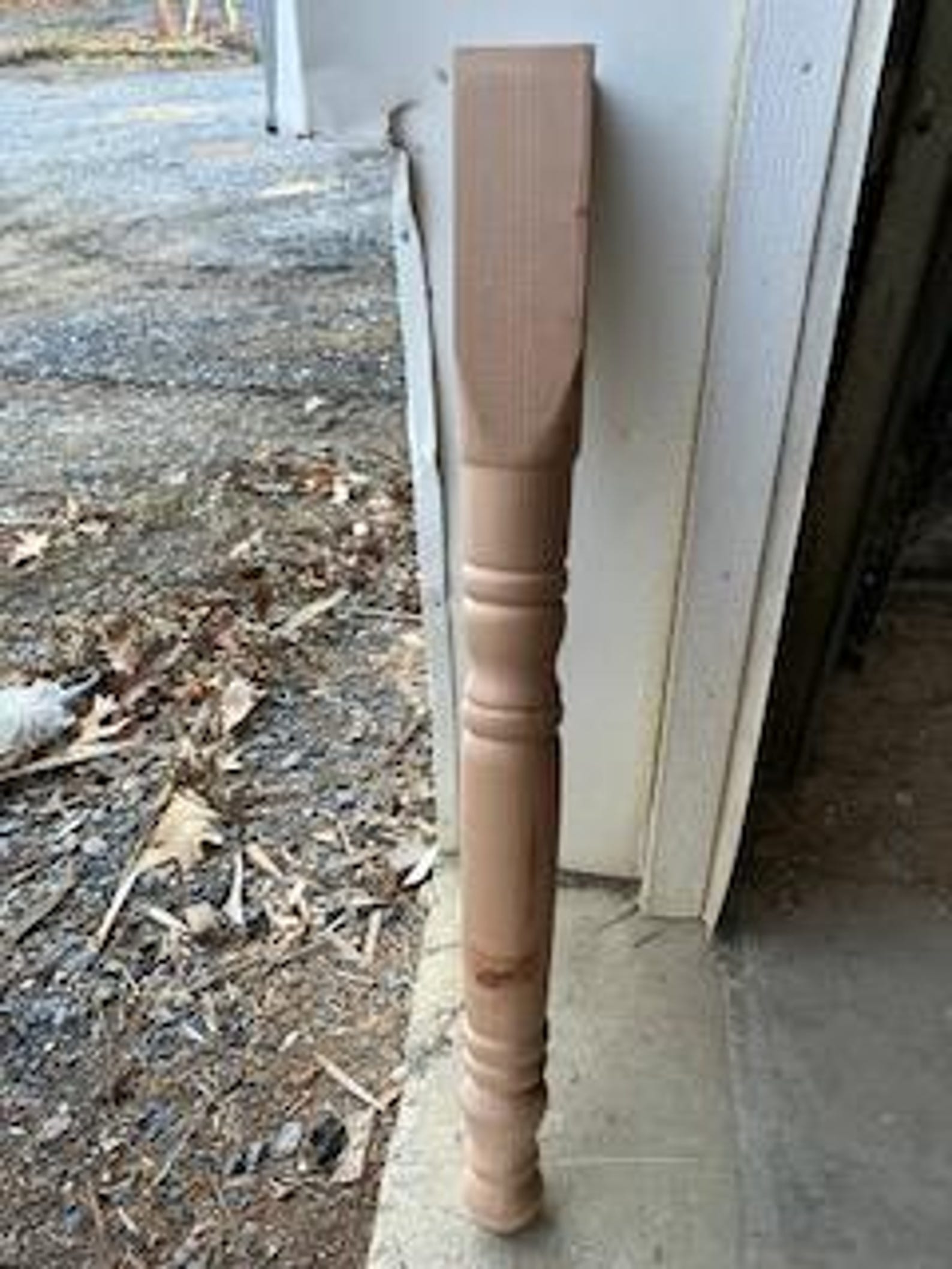 Hand Turned Cherry Table Legs With Knots. DIY Craft Supplies. - Etsy