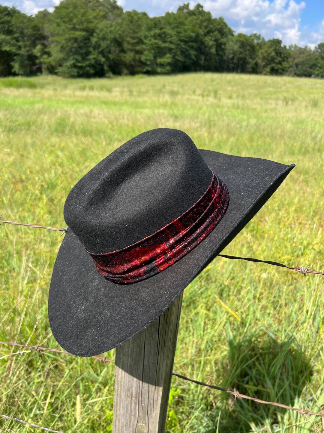 Primeval Red Hat Band - Etsy