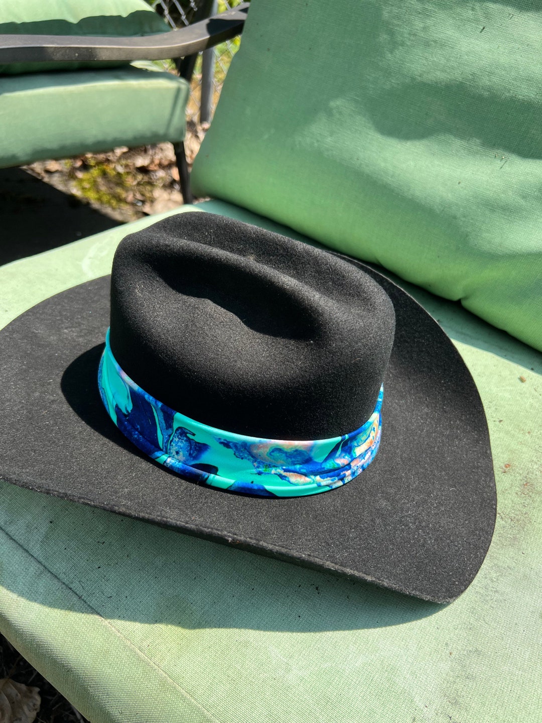 Lapis Lagoon Hat Band - Etsy