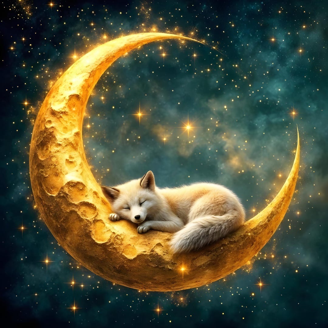 Cute Fox Art Print | Digital Download | Digital Print | 1 Image | JPEG ...