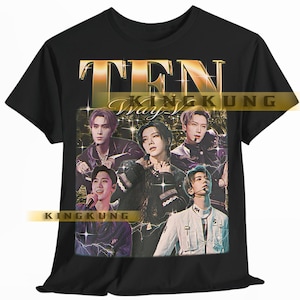 TEN (WAYV) Shirt, Ten Vintage Shirt, Ten Retro 90s Tshirt, Ten Homage ...