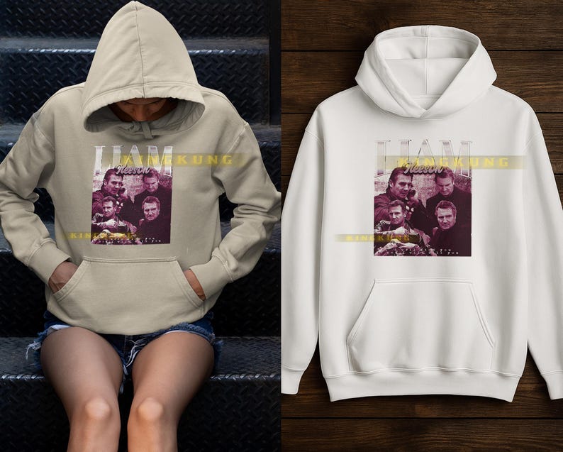 LIAM NEESON Vintage Shirt, Liam Neeson Homage Tshirt, Liam Neeson Fan ...