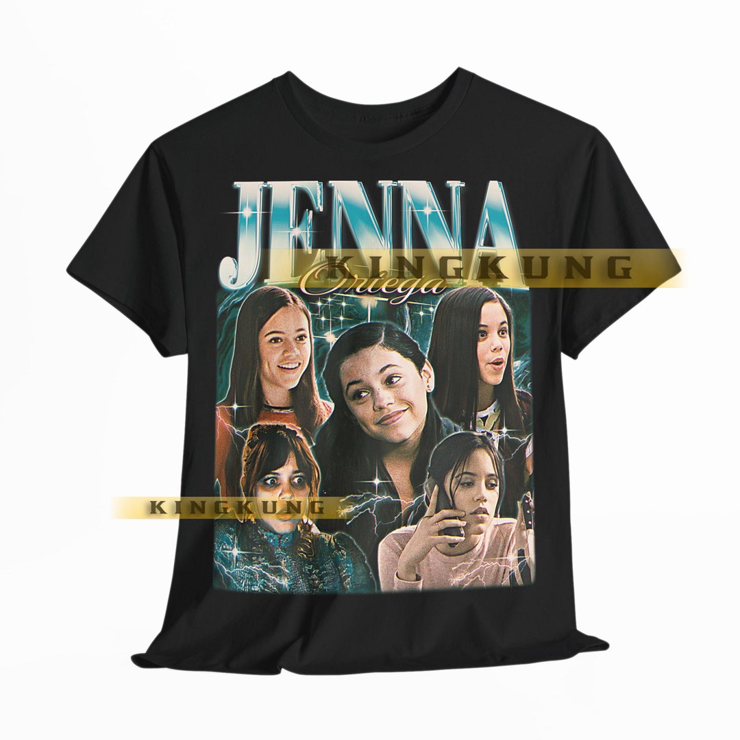 JENNA ORTEGA Homage Shirt, Jenna Ortega Vintage Shirt, Jenna Ortega 90s ...
