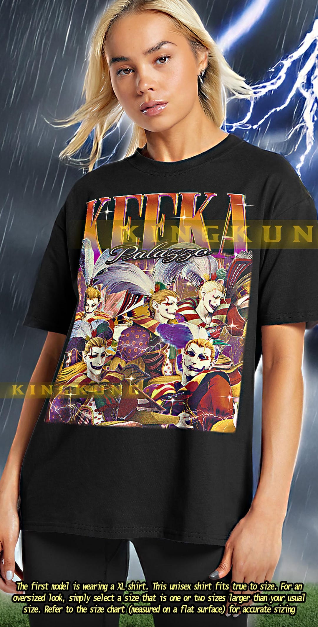 KEFKA PALAZZO Shirt - Kefka Palazzo Retro Tees, Kefka Palazzo Bootleg ...
