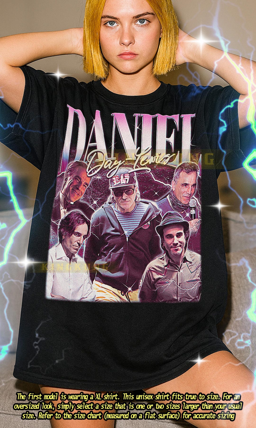 DANIEL DAY-LEWIS Vintage Shirt, Daniel Day-lewis Homage Tshirt, Daniel ...