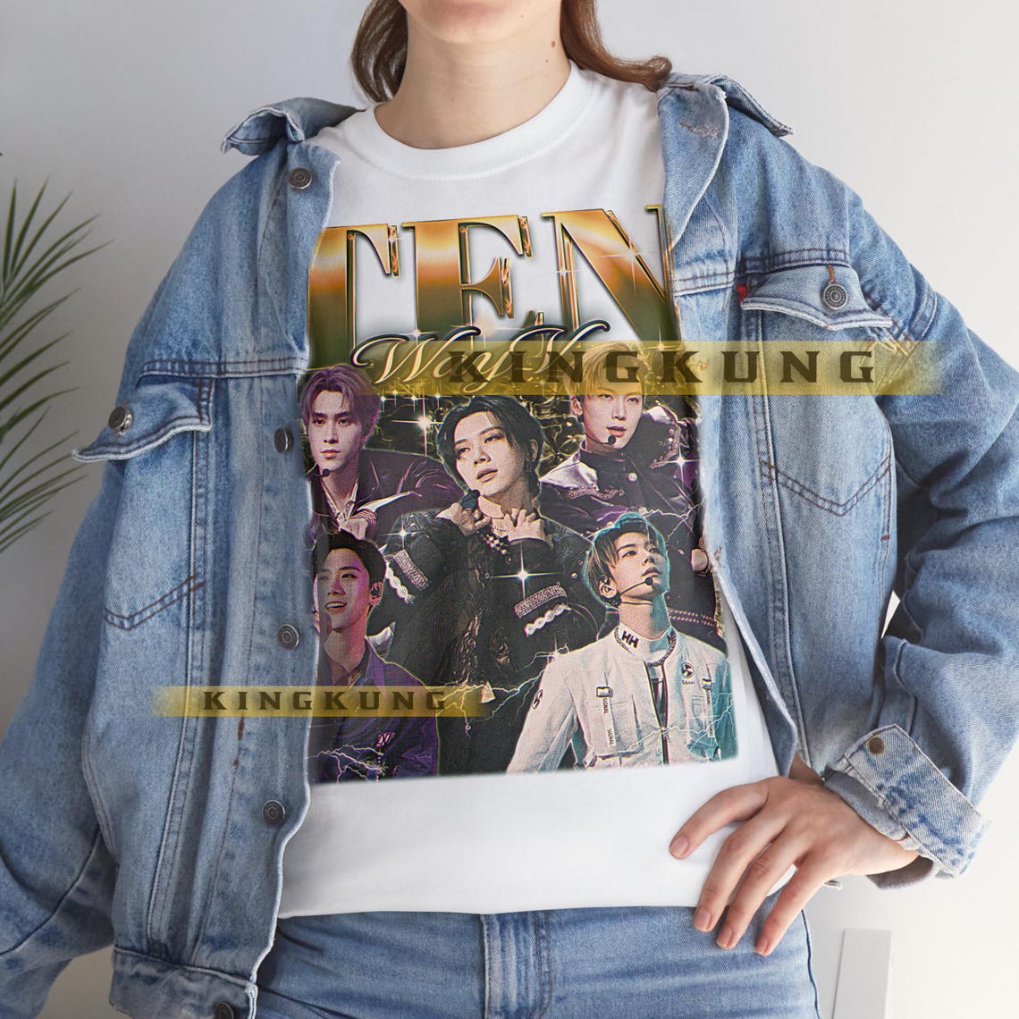 TEN (WAYV) Shirt, Ten Vintage Shirt, Ten Retro 90s Tshirt, Ten Homage ...