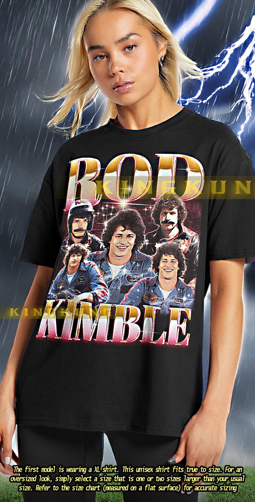 ROD KIMBLE Shirt - Rod Kimble Retro Tees, Rod Kimble Bootleg Tshirt ...