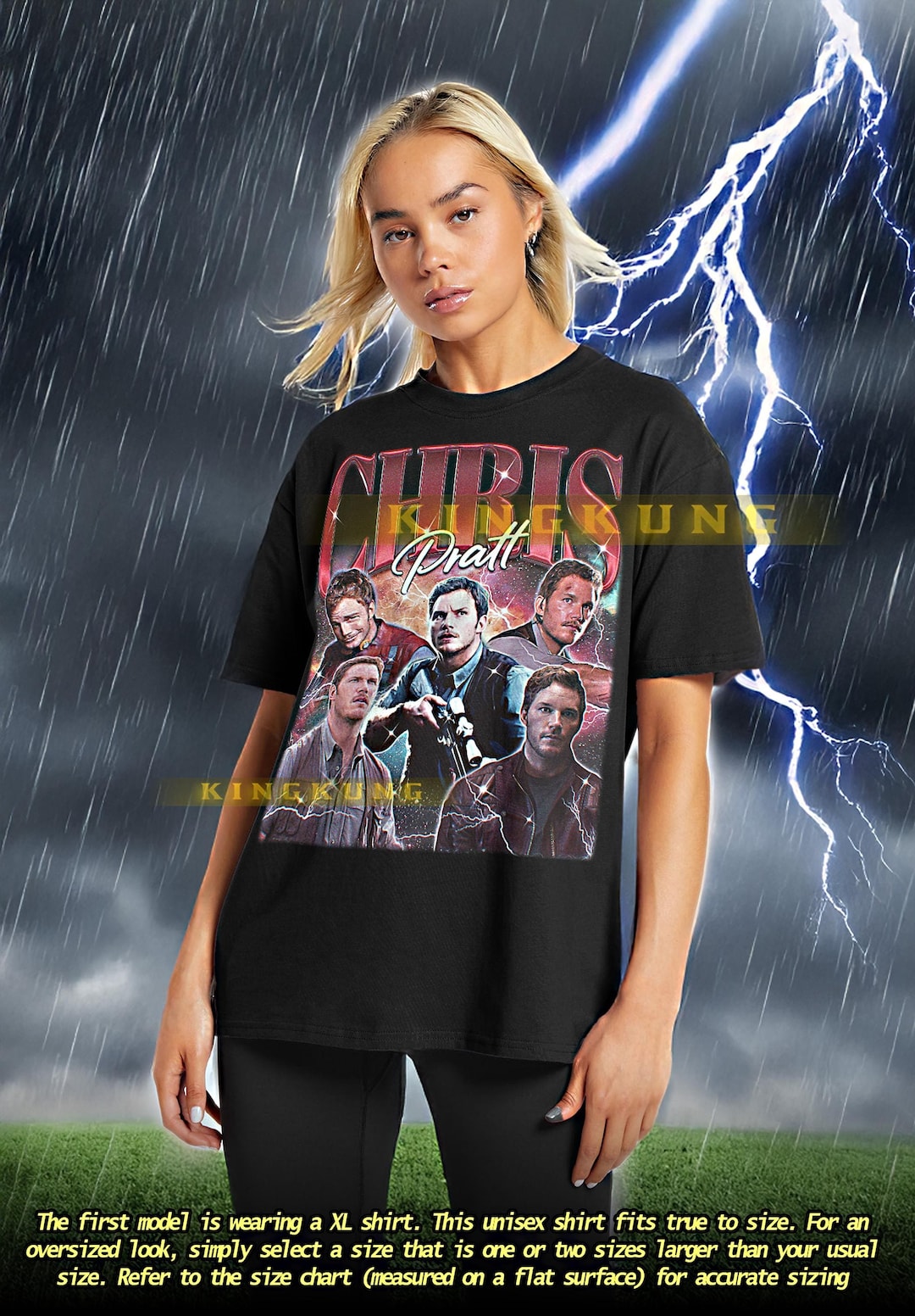 Chris Pratt Shirt - Chris Pratt Vintage Shirt, Chris Pratt Retro 90s ...