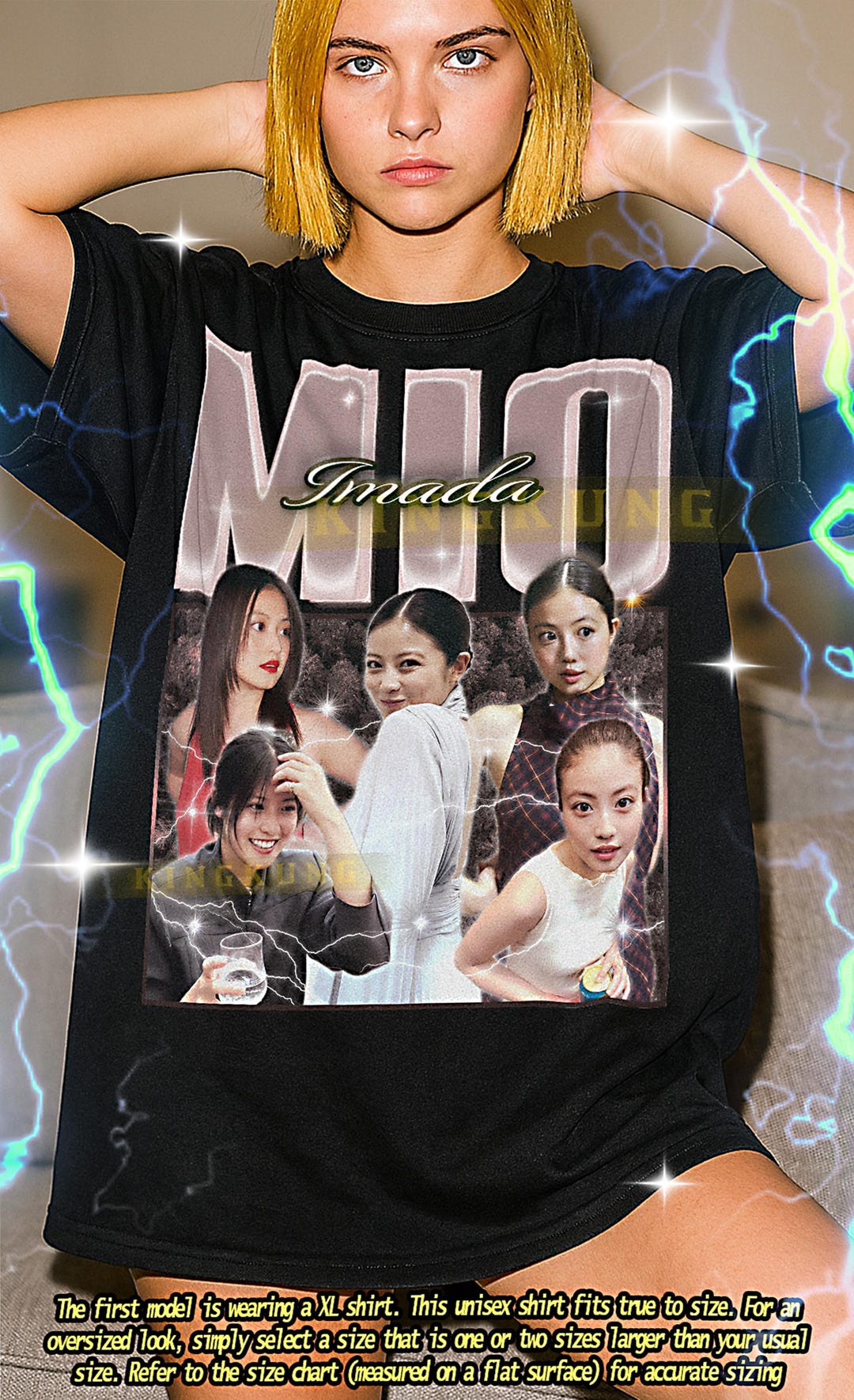 MIO IMADA Bootleg Shirt, Mio Imada Retro Tees, J-drama Darling T-shirt ...