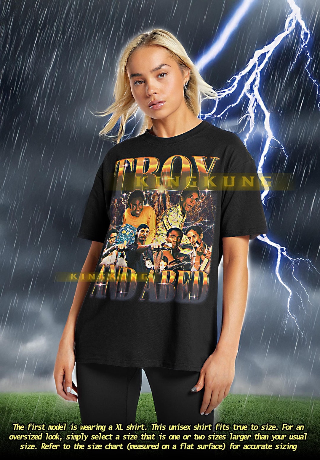 TROY AND ABED Shirt - Troy and Abed Vintage Shirt, Troy and Abed Retro ...