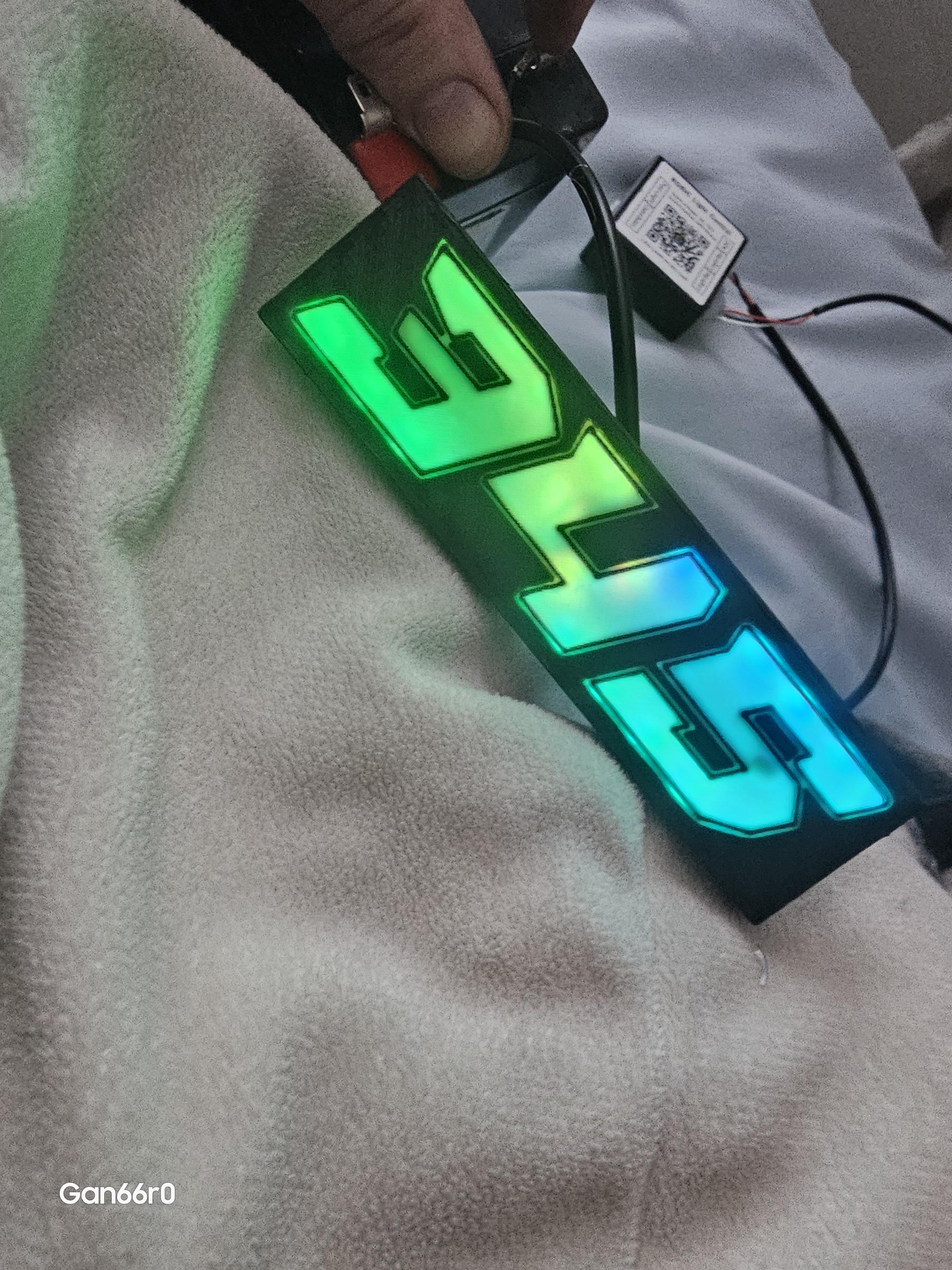 Custom RGB 345 Car Badge Multi-color LED Illuminated Emblem - Etsy