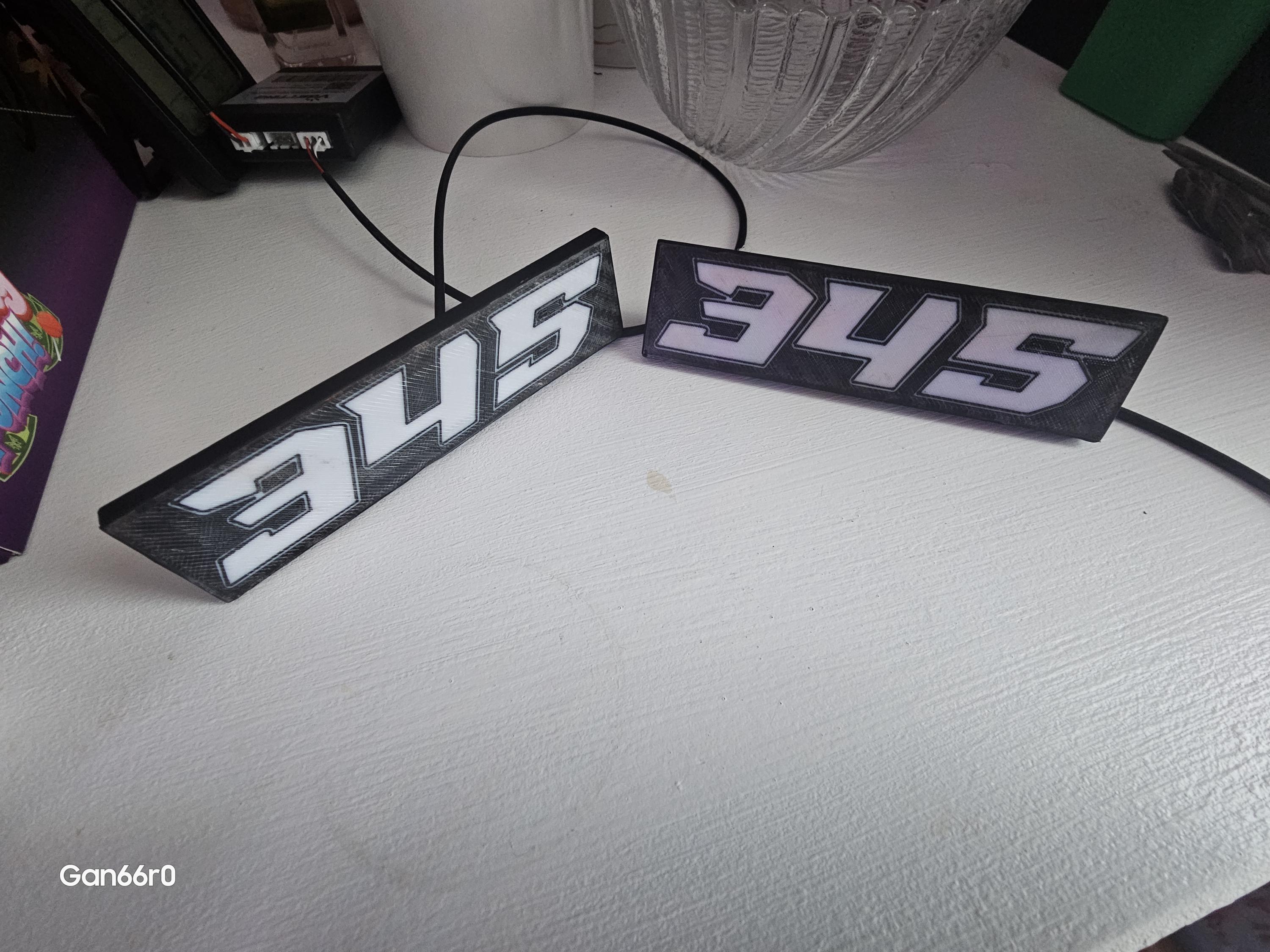 Custom RGB 345 Car Badge Multi-color LED Illuminated Emblem - Etsy