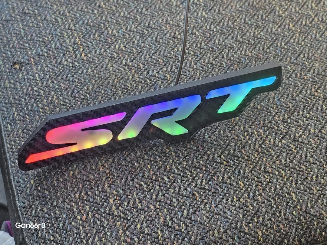 Custom RGB SRT Badge – Fully Programmable Colors & Effects - Etsy Australia